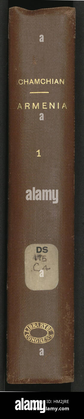 History of Armenia, by Father Michael Chamich; from B. C. 2247 to the ...