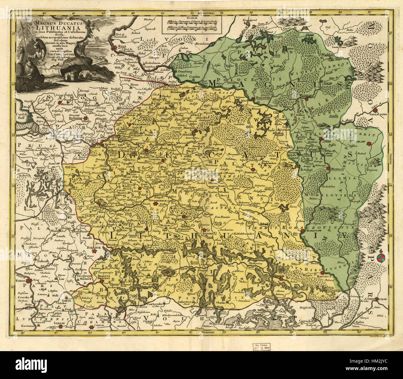 An artwork depicting the Grand Duchy of Lithuania, capturing the ...