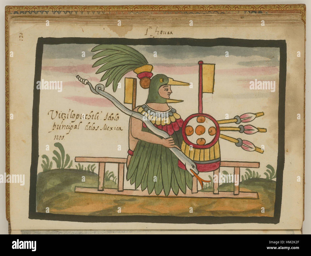 Huitzilopochtli hi-res stock photography and images - Alamy