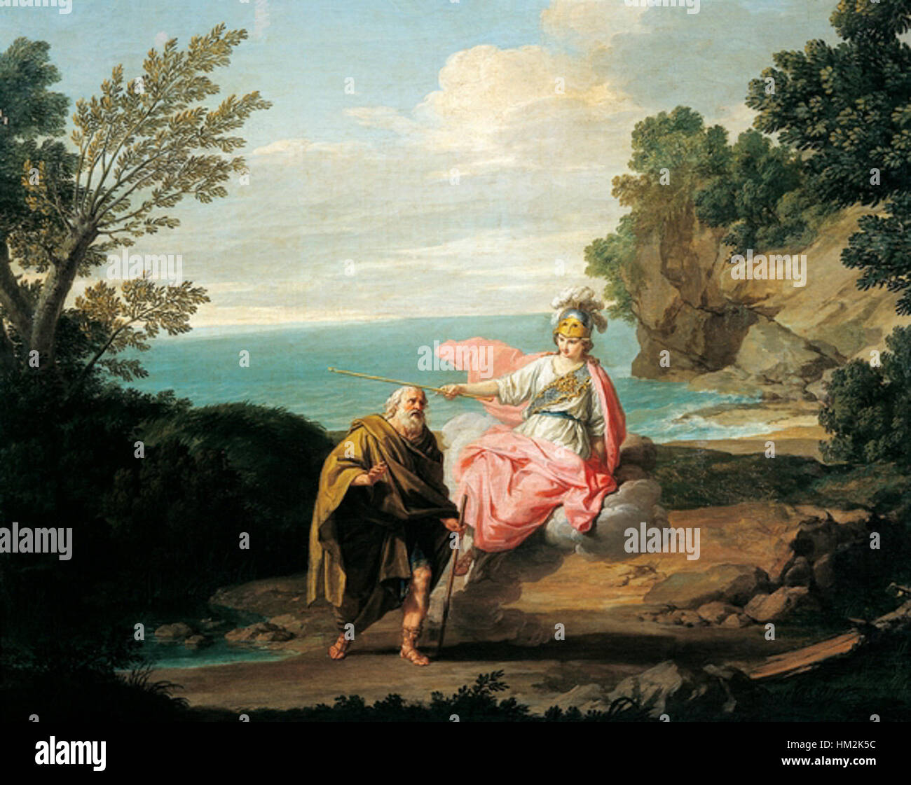 Athena And Odysseus Scene
