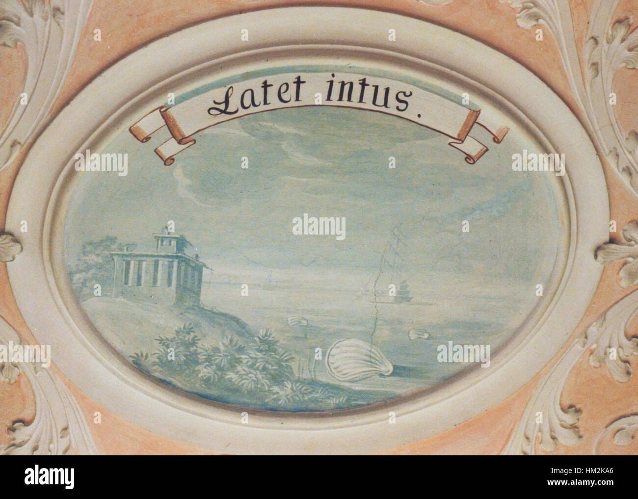 The Klosterbibliothek in Ottobeuren, Germany, is renowned for its ...