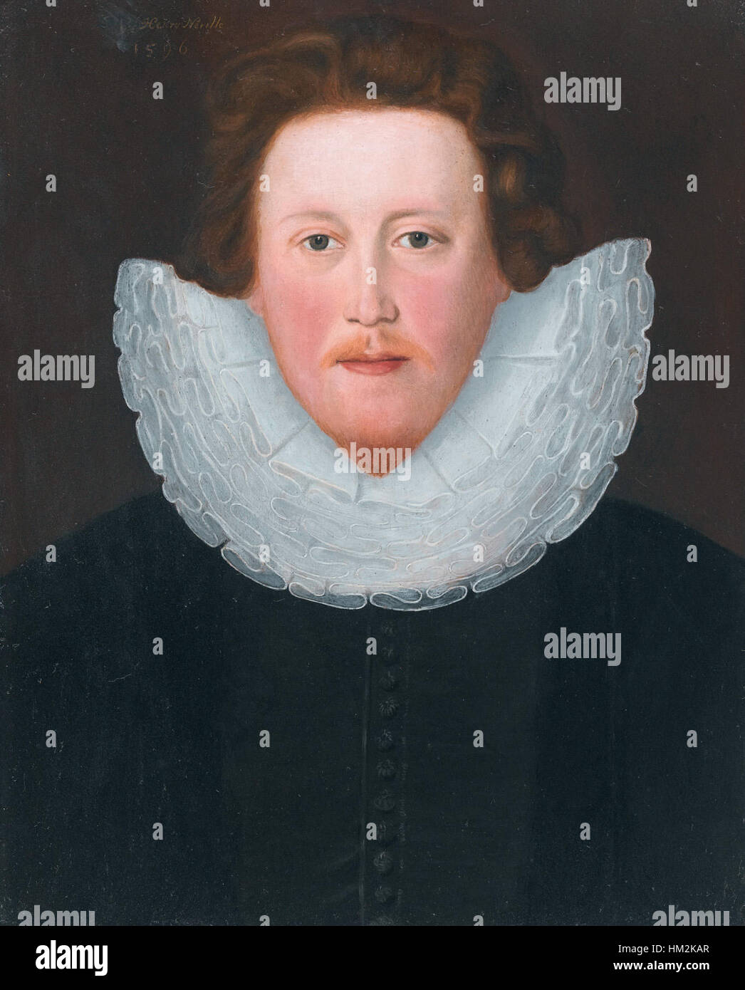 Henry Neville (1564-1615), circle of George Gower Stock Photo - Alamy