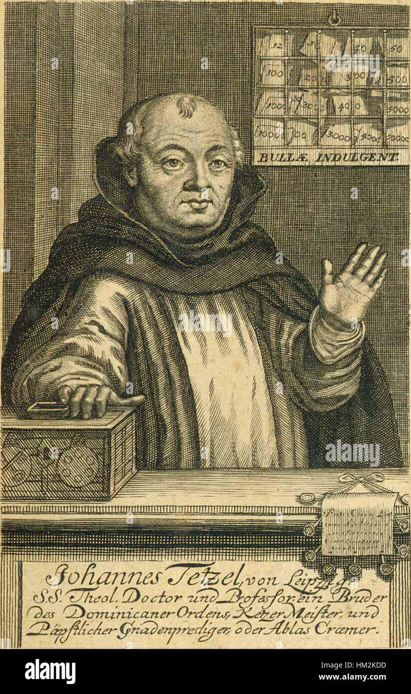 Tetzel hi-res stock photography and images - Alamy