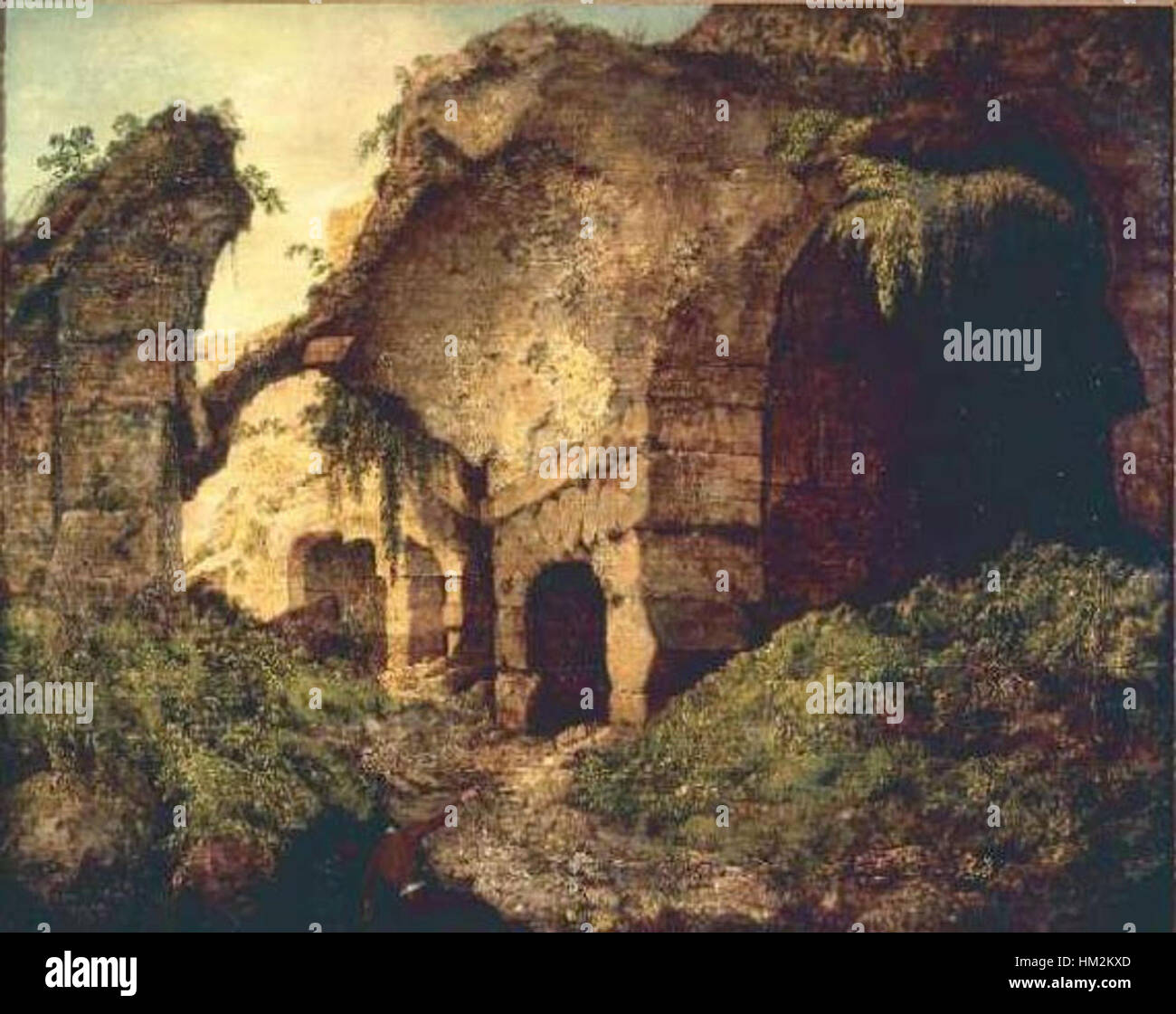 Joseph Wright of Derby’s painting 'The Coliseum, Rome by Daylight ...