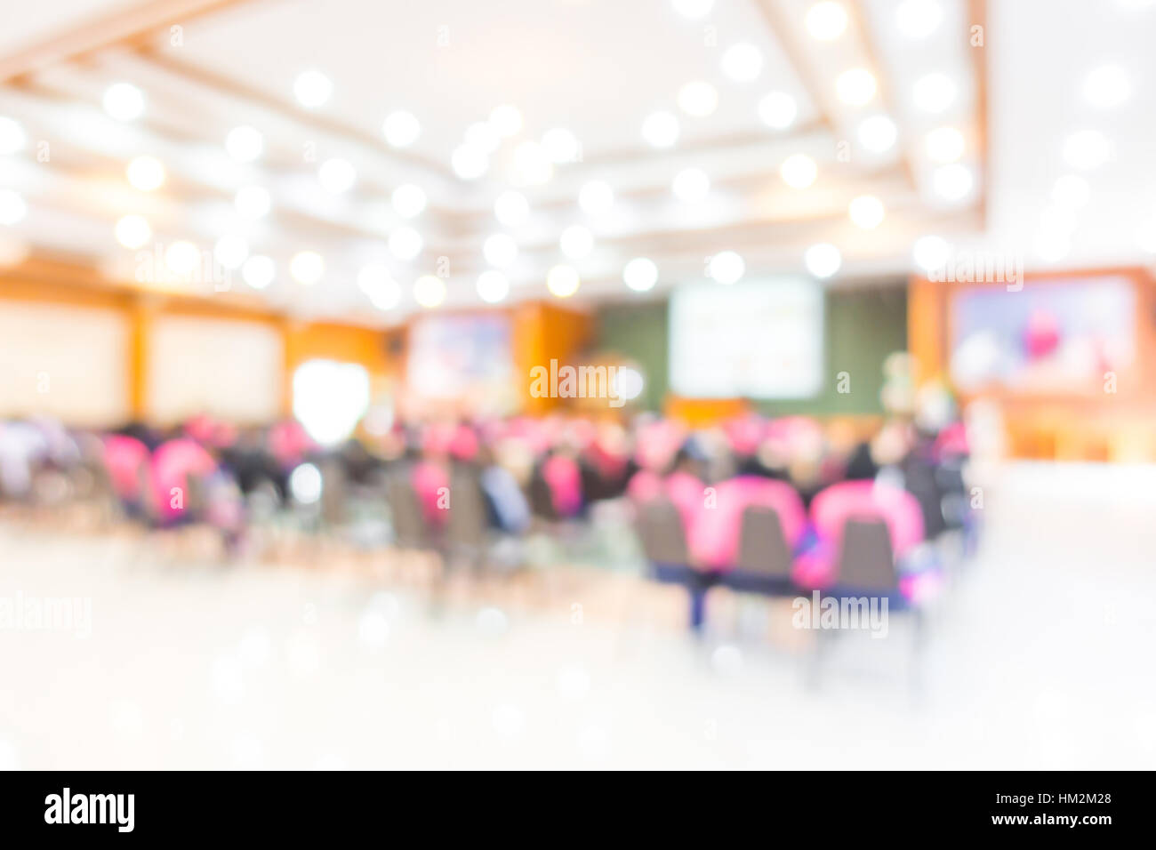 Abstract blur Business Conference and Presentation Stock Photo - Alamy