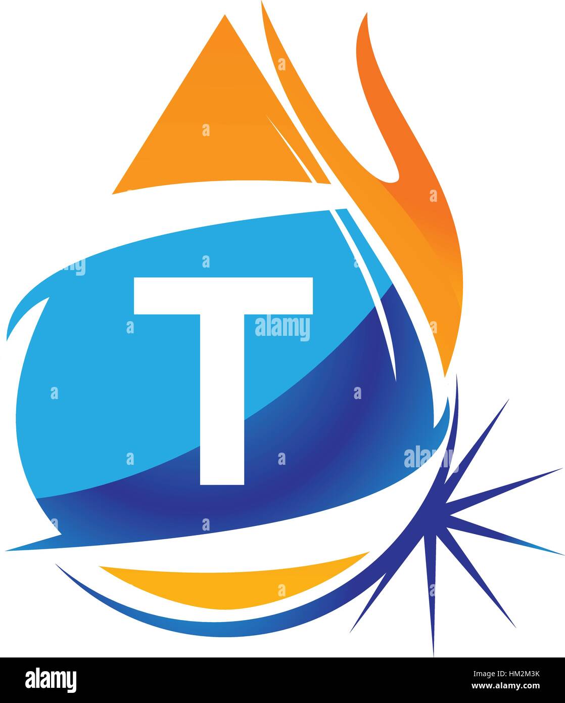 Natural gas flame Stock Vector Images - Alamy