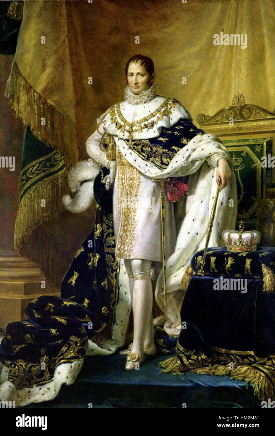 A portrait of Joseph Bonaparte, Napoleon’s brother and King of Spain ...