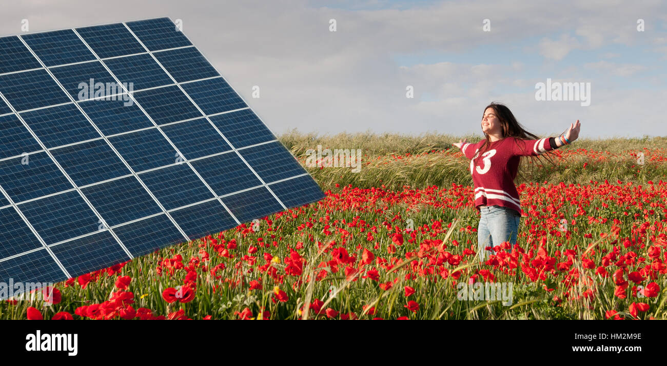 Solar flowers hi-res stock photography and images - Alamy