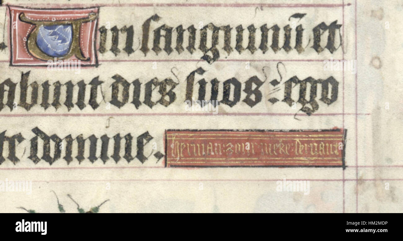 The 'Herman Signature' on this manuscript page is part of the British ...