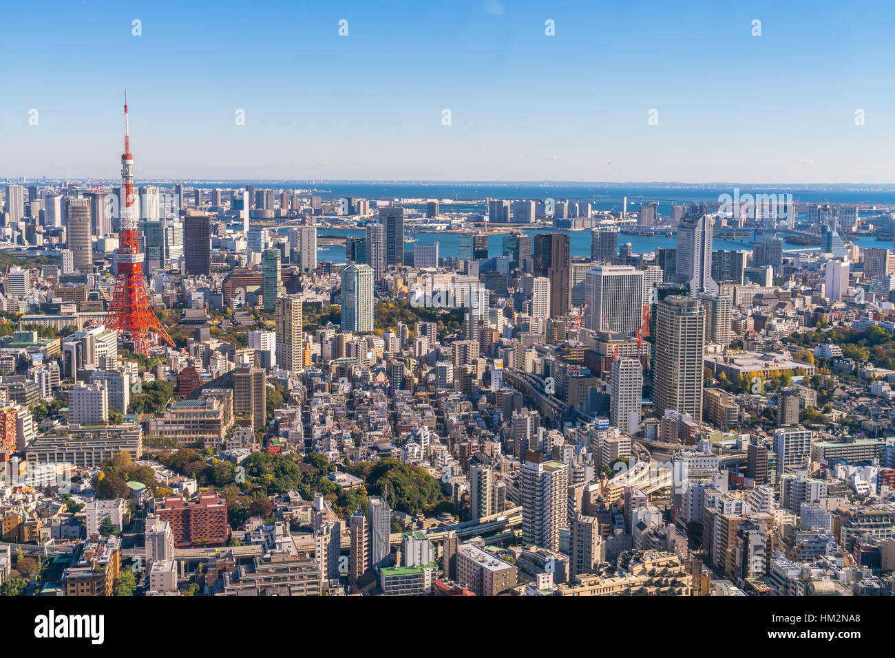 TOKYO, JAPAN - 26 NOVEMBER 2015 - The Tokyo Kanto region and Tokyo ...