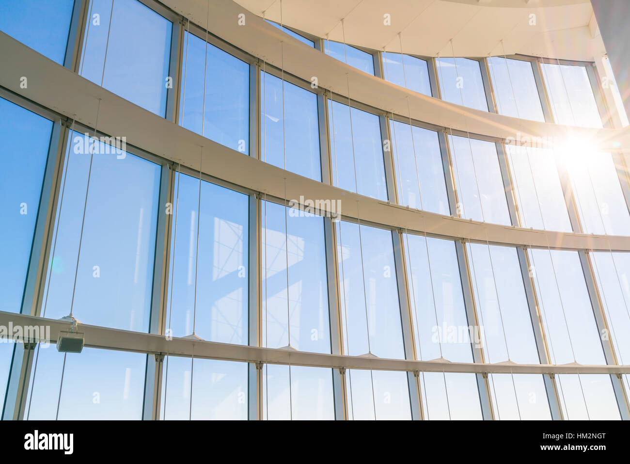 Big window with sunshine Stock Photo - Alamy