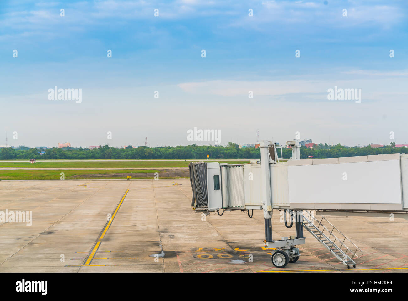 Airport terminal boarding gate Stock Photo - Alamy