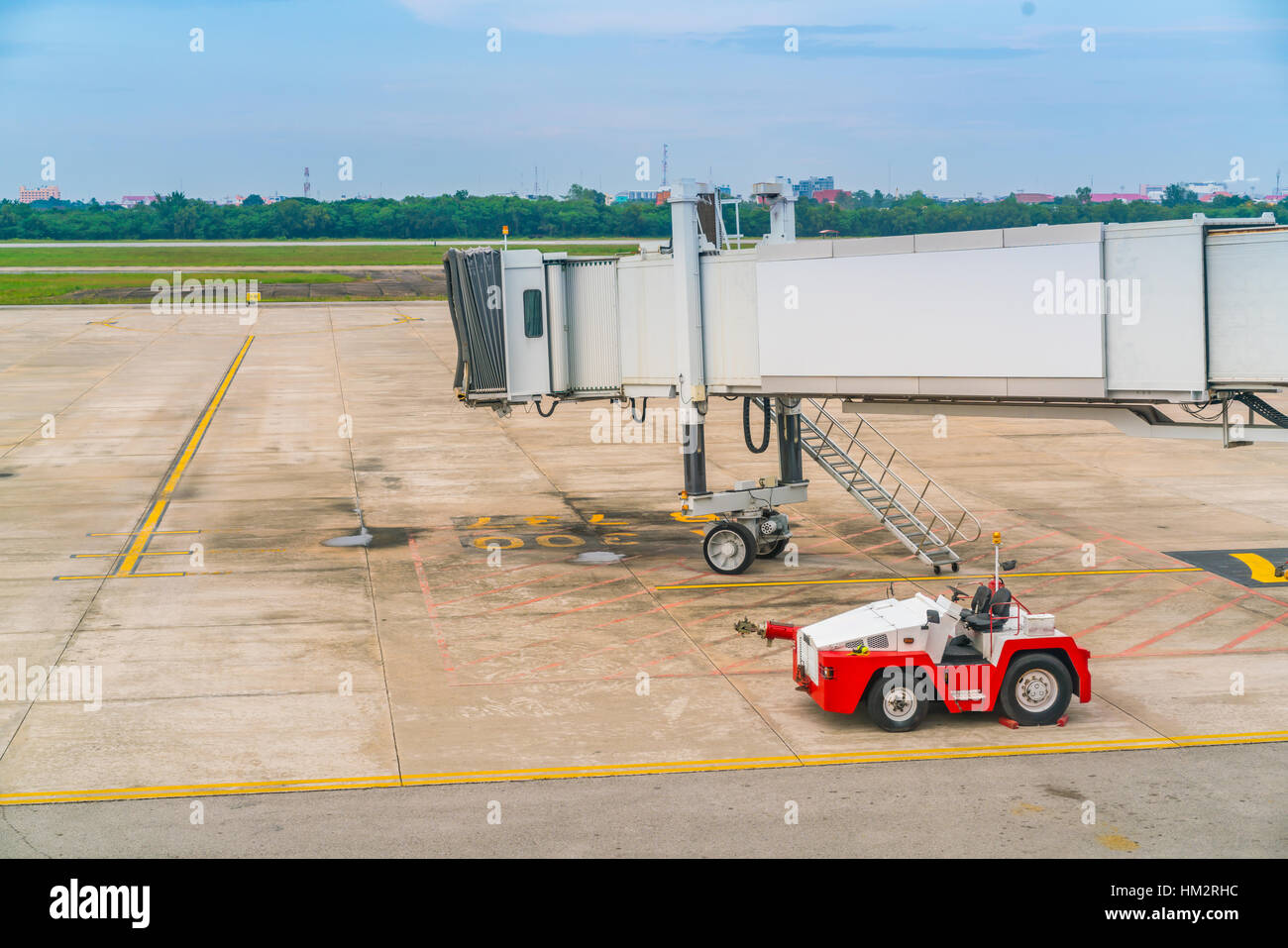 Airport terminal boarding gate Stock Photo - Alamy
