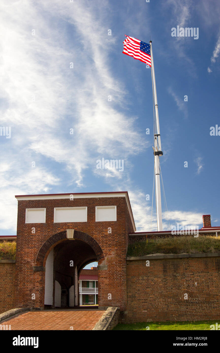 Baltimore flag hi-res stock photography and images - Alamy