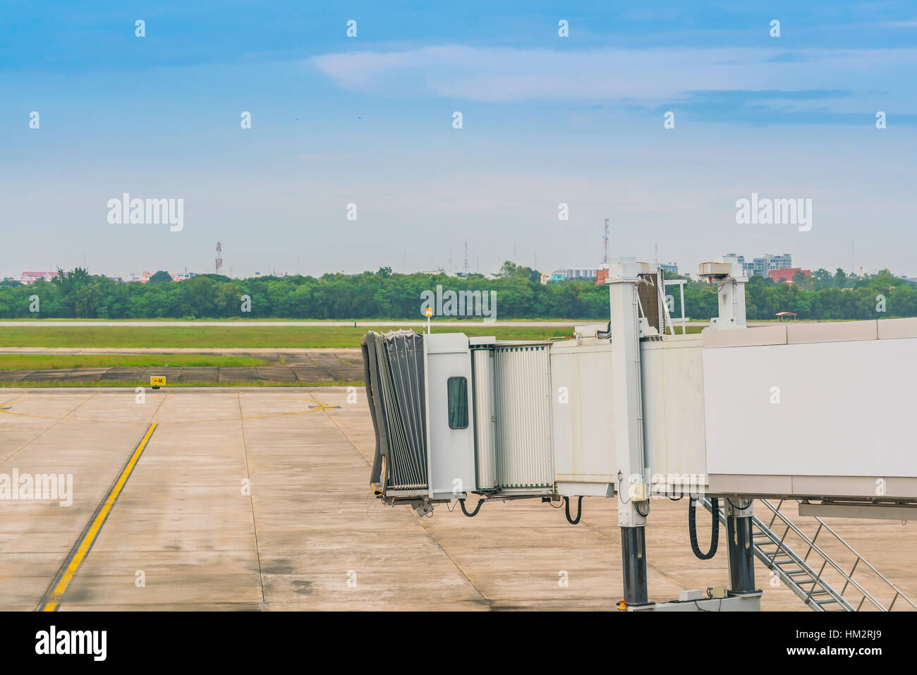 Airport terminal boarding gate Stock Photo - Alamy