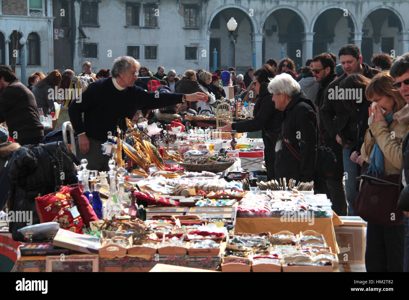 Venice flea market hi-res stock photography and images - Alamy