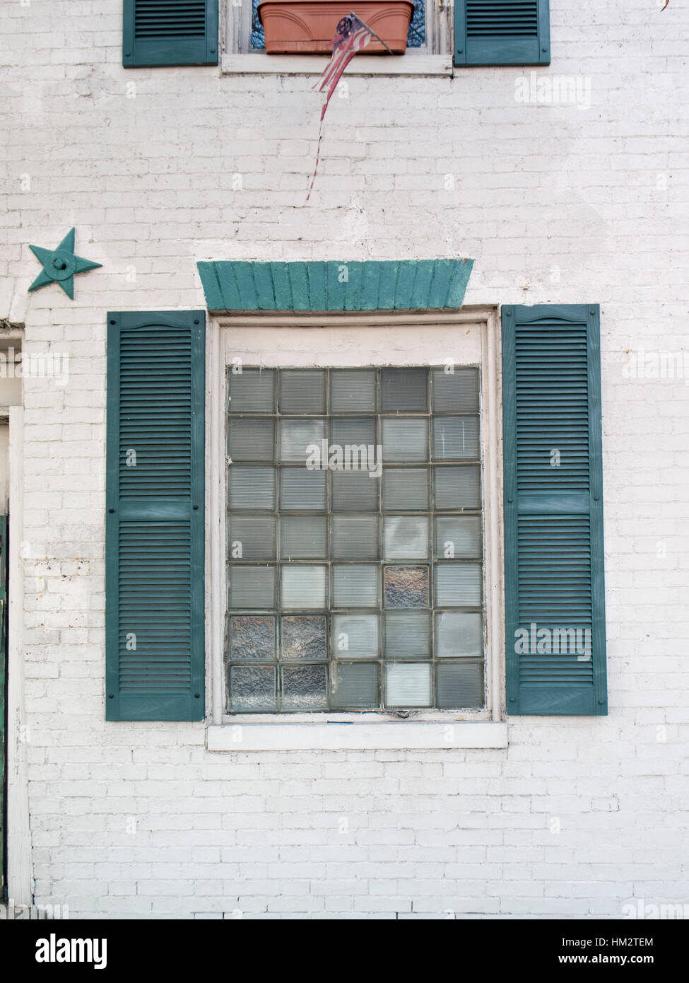 Window with square panes Stock Photo - Alamy