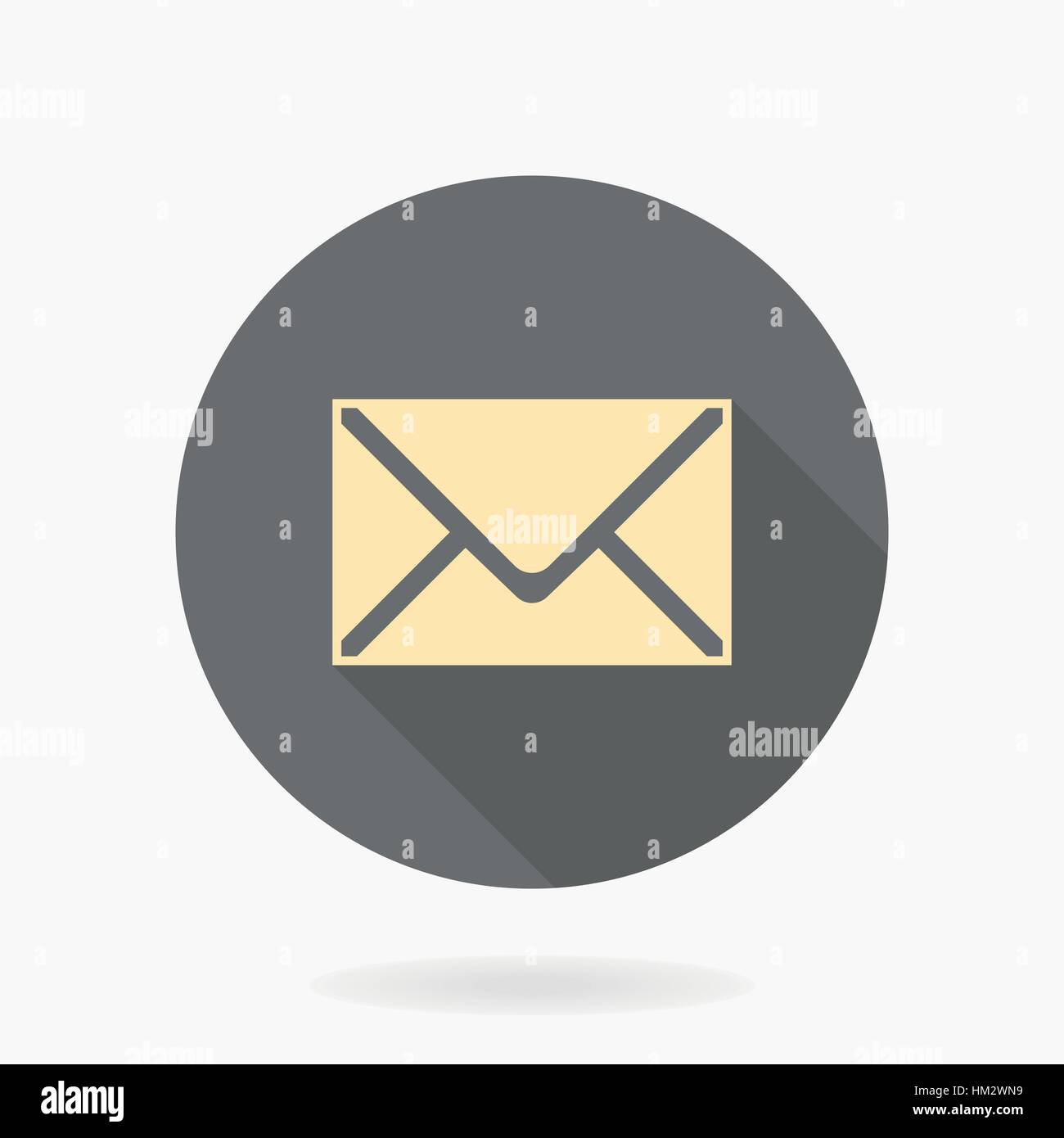 Send email icon logo Stock Vector Images - Alamy