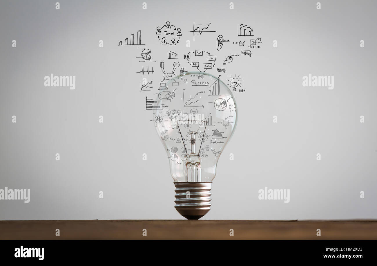 Incandescent light bulb diagram hi-res stock photography and images - Alamy