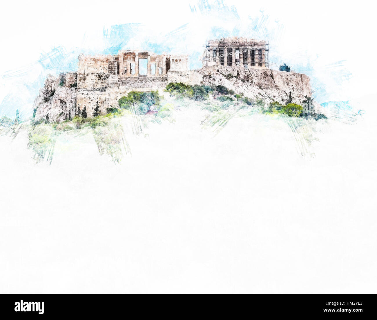 Herodium column Cut Out Stock Images & Pictures - Alamy