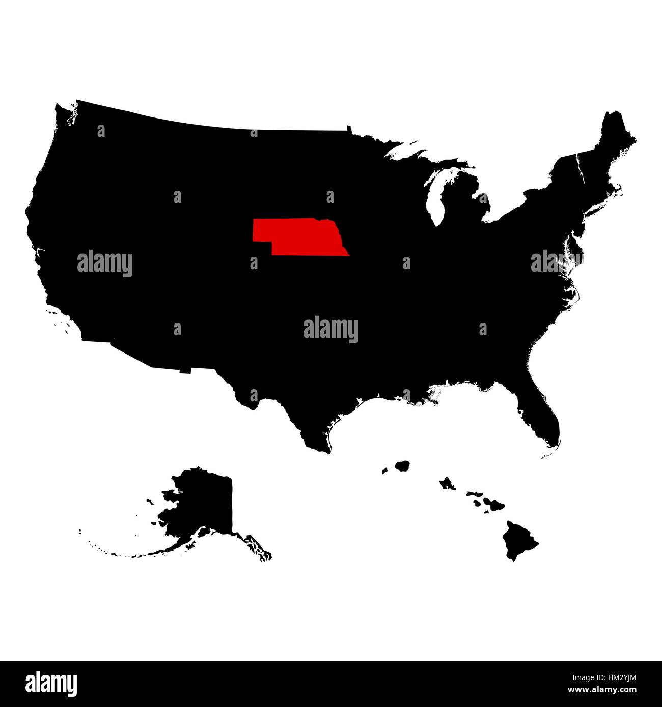 Nebraska flag background Stock Vector Images - Alamy
