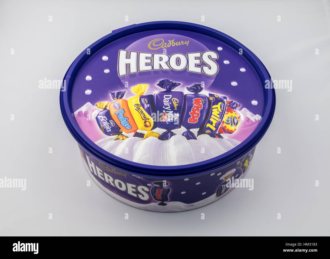 Box of cadbury heroes hi-res stock photography and images - Alamy
