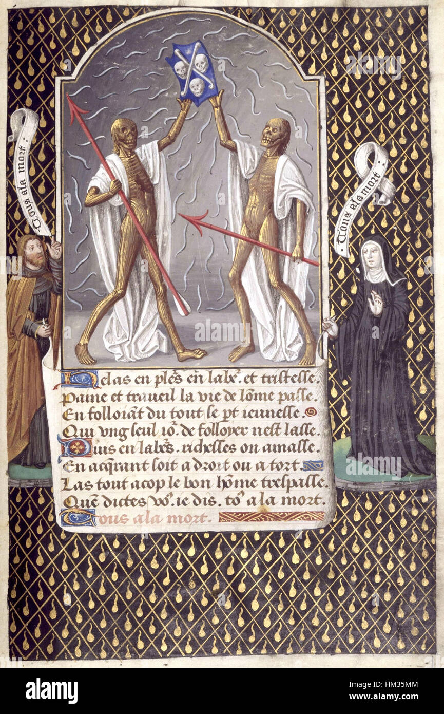 Medieval illumination dance hi-res stock photography and images - Alamy