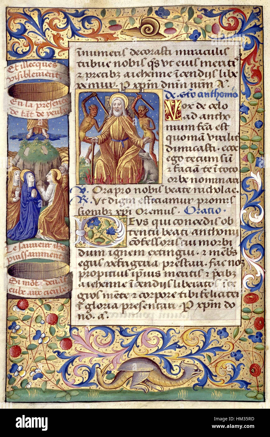 The ‘Heures de Charles VIII’ is a famous illuminated manuscript created ...