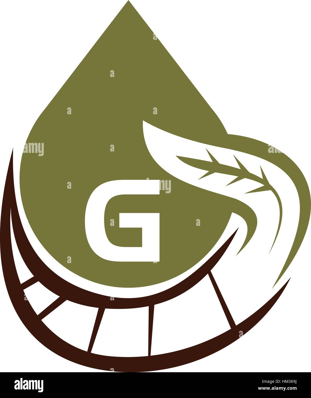 Oil g Stock Vector Images - Alamy