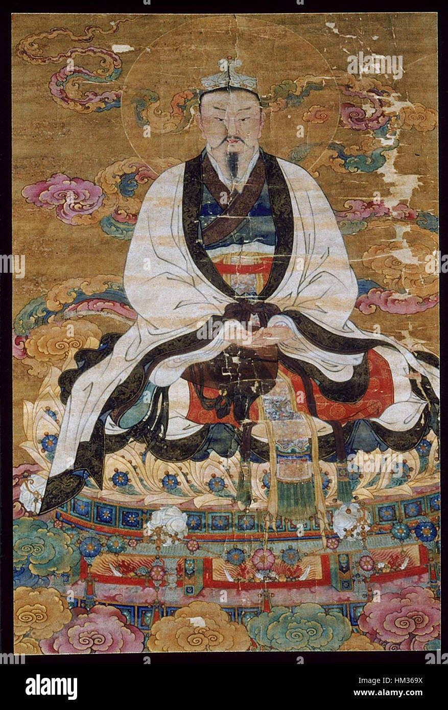 This painting from the Ming Dynasty depicts the Jade Emperor, a key ...