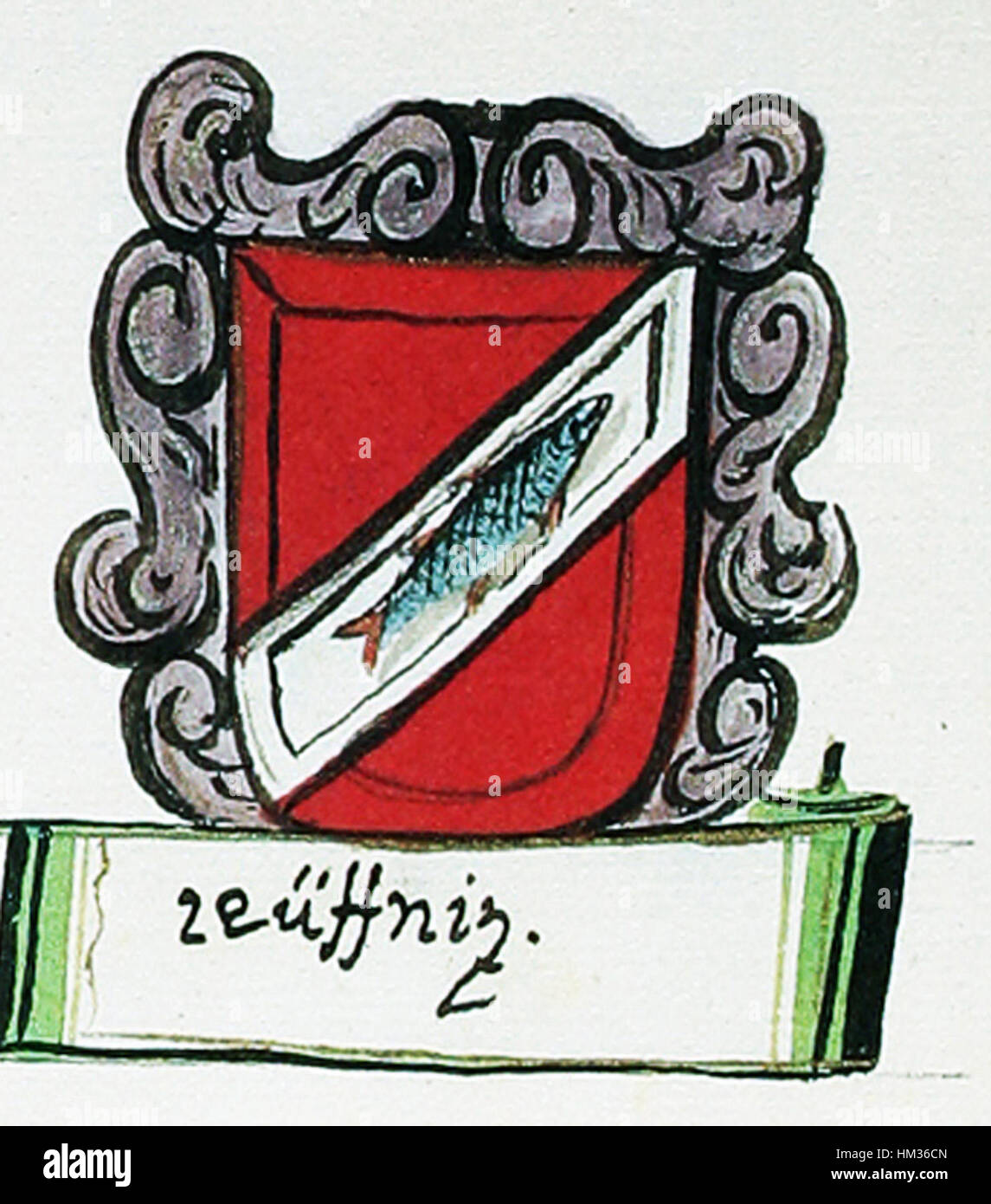 The 'Grb Ribnice' is a heraldic symbol from the town of Ribnica in ...