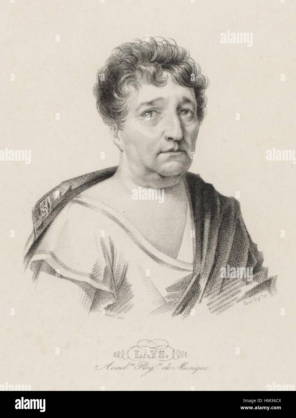 The painting 'Francois Lays' portrays the artist’s personal vision ...