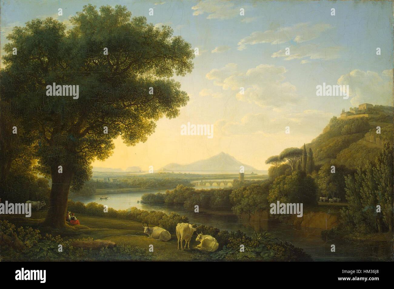 Jacob Philipp Hackert's 'Italian Landscape' captures the serene beauty ...