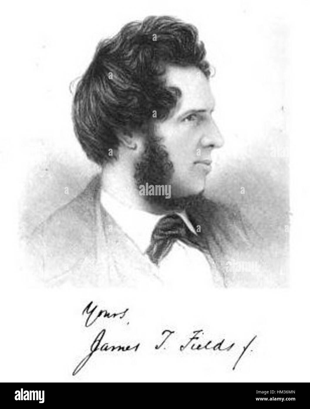 James T Fields 001 Stock Photo - Alamy