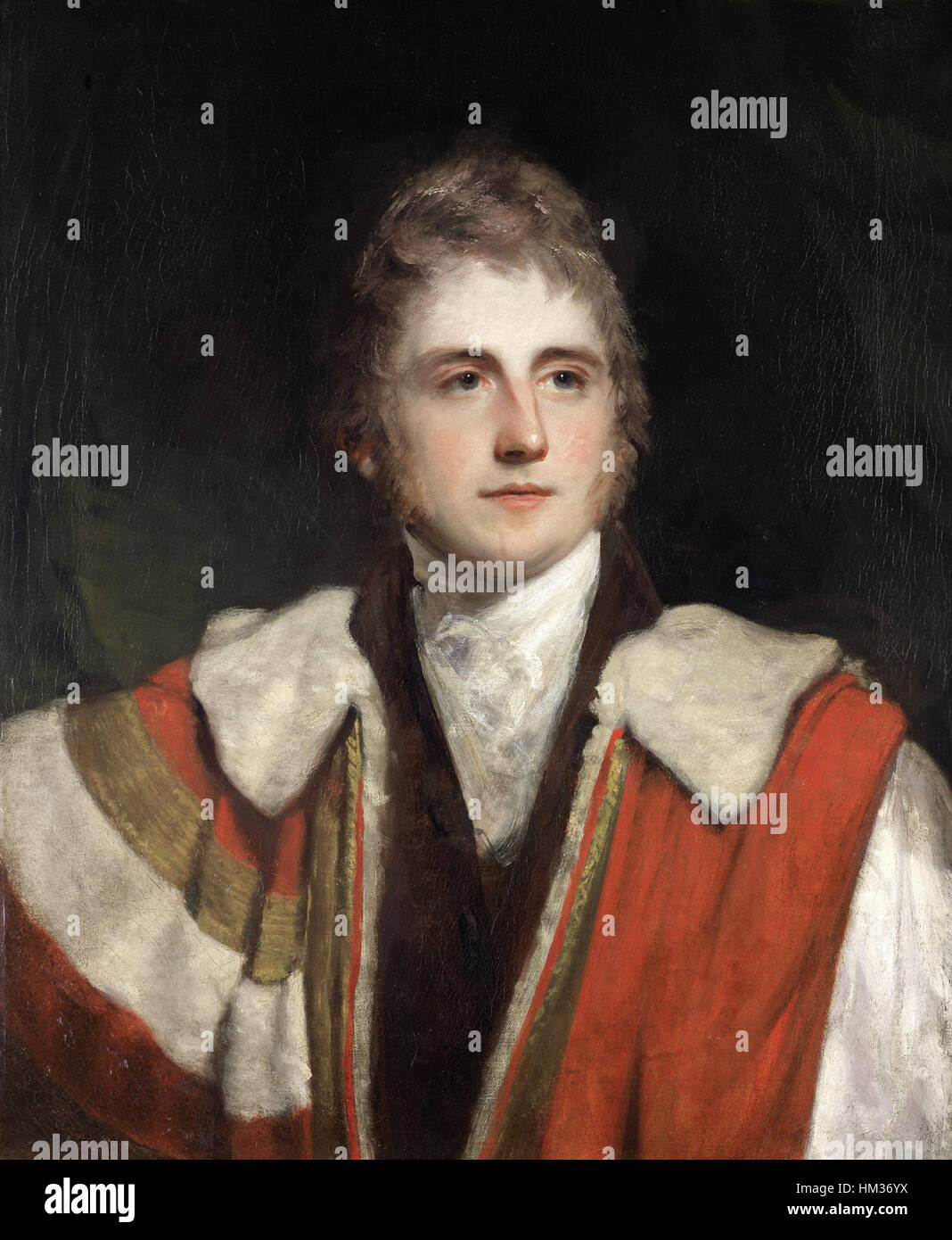 This portrait of Peter Leopold Nassau Cowper, the 5th Earl Cowper ...