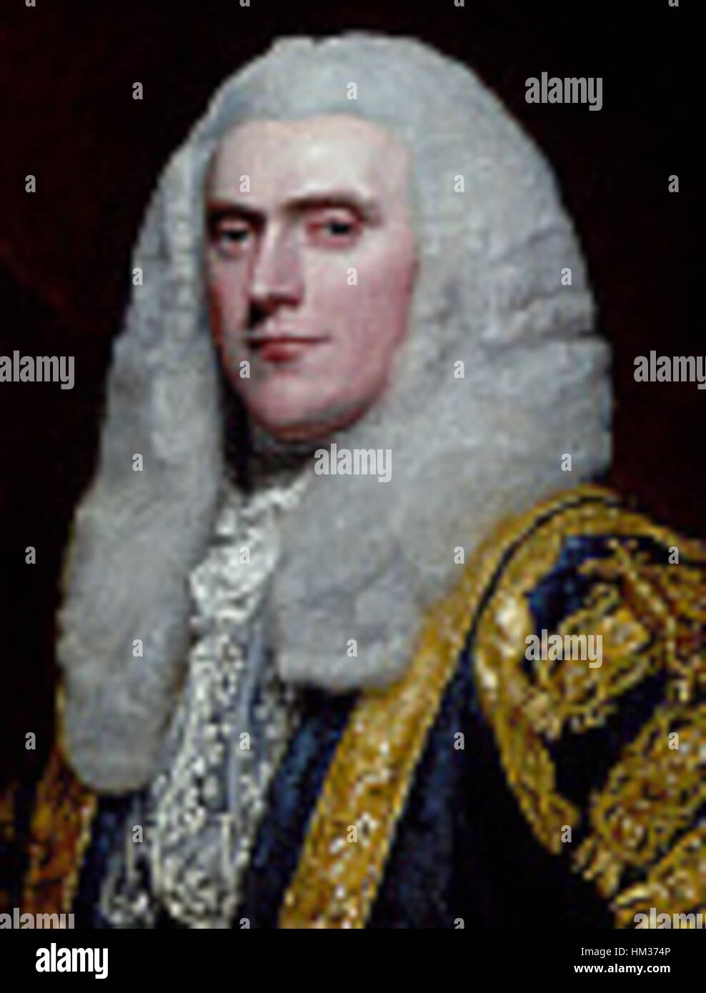 Portrait of Henry Addington, First Viscount Sidmouth, painted by John ...