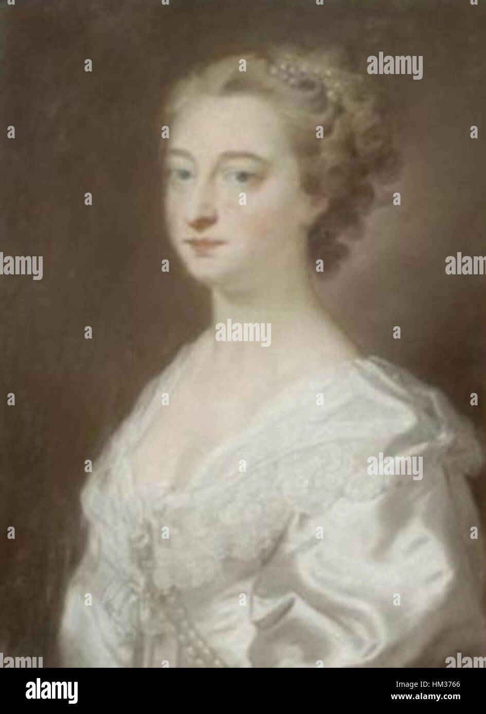 Hoare - Elizabeth, Countess of Pembroke, a historical portrait painting ...