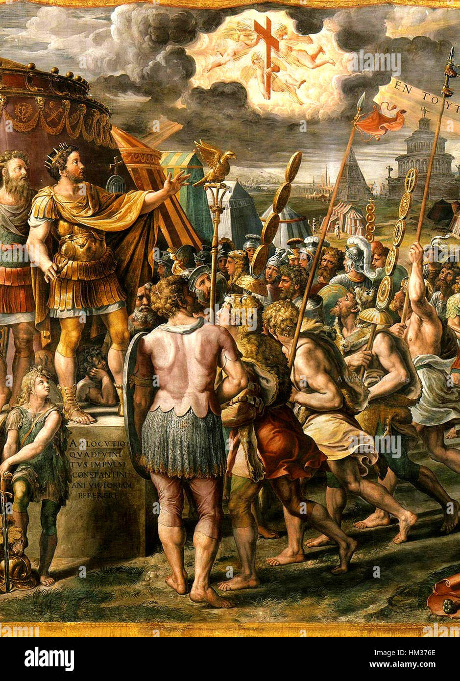 'In hoc signo vinces' is a painting that embodies the phrase 'In this ...