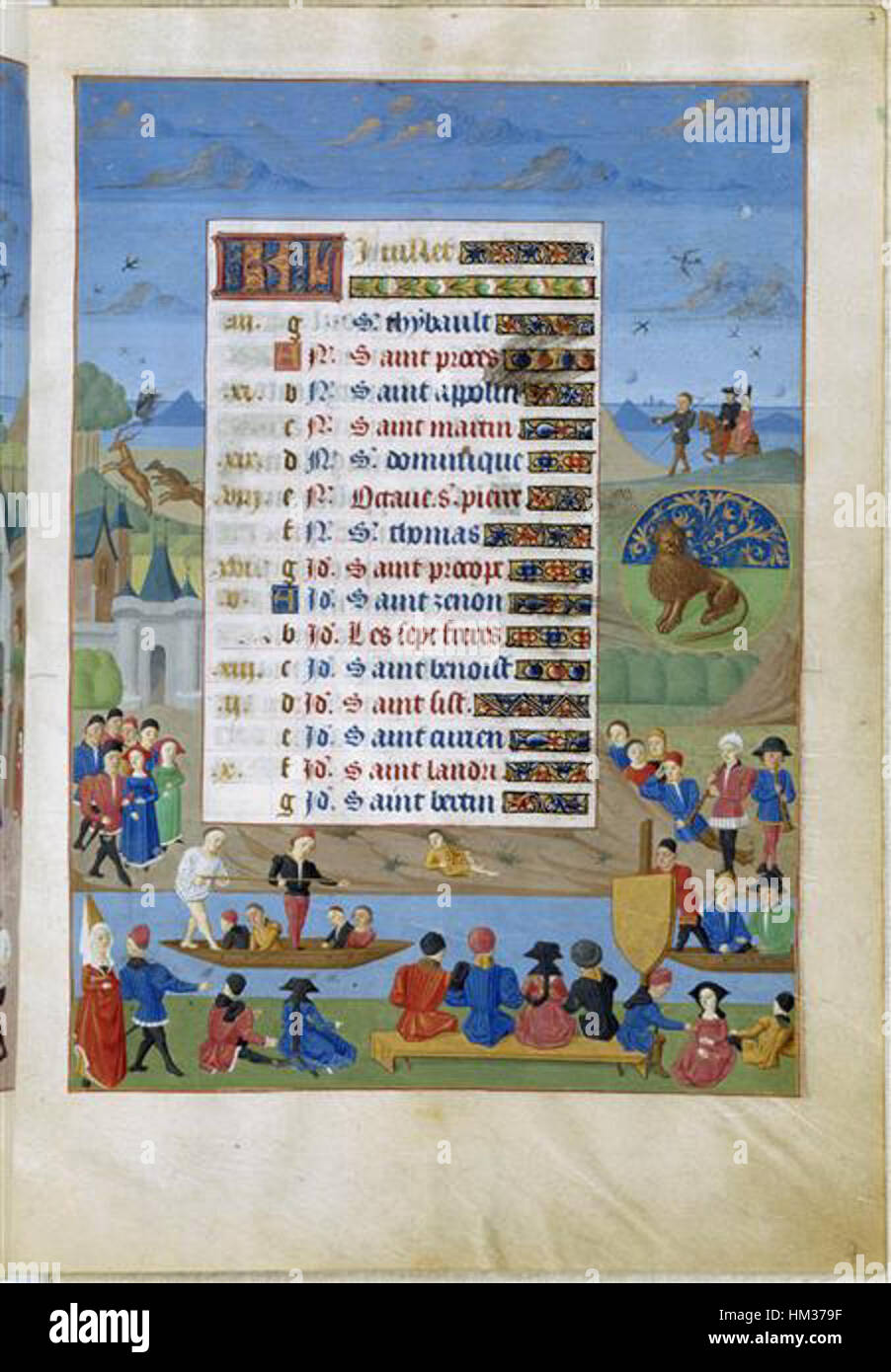 'Heures d'Adelaide de Savoie' is a richly illuminated manuscript from ...