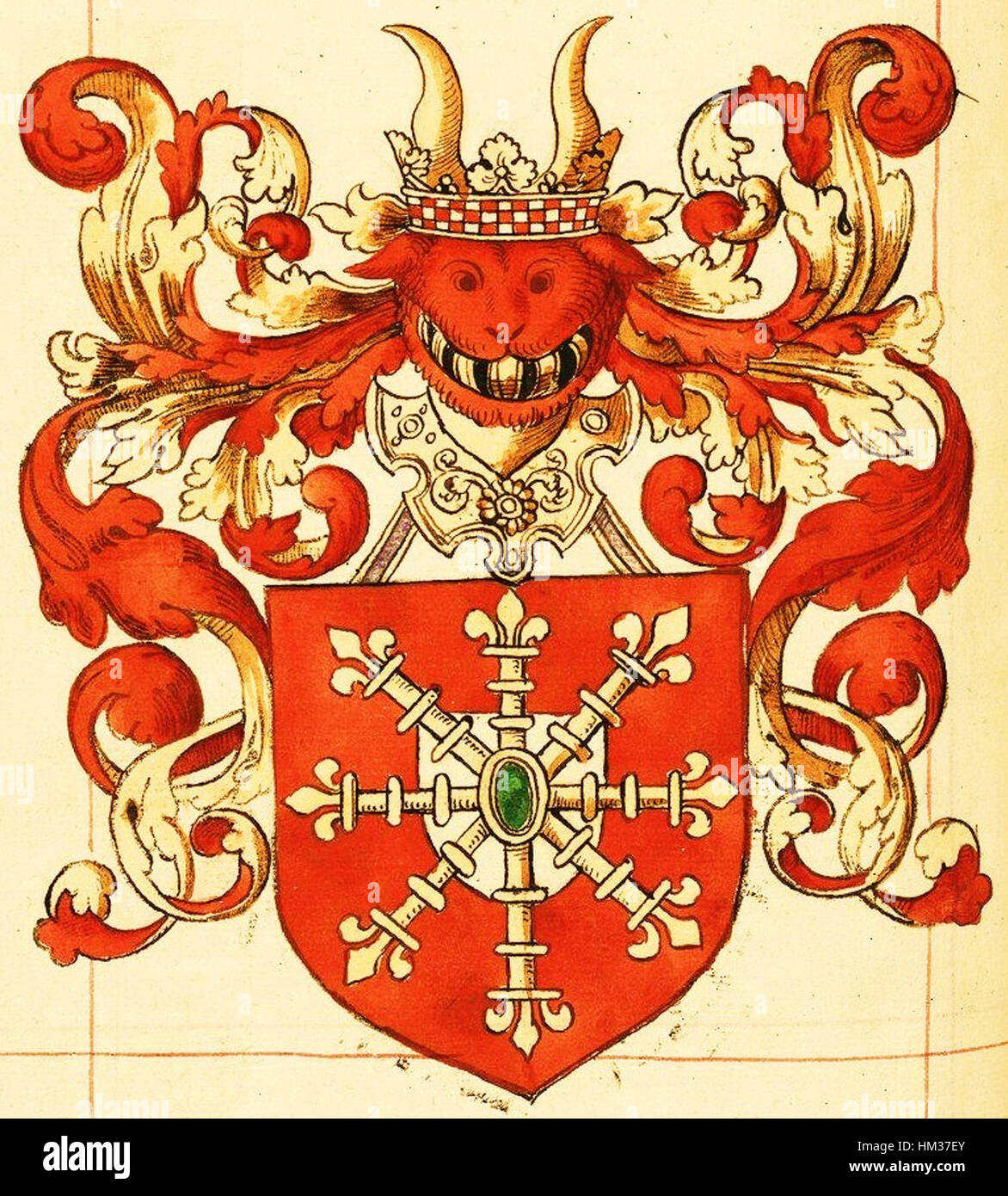 Kleve-St-Wappen (vers 1549 - 1560 Stock Photo - Alamy