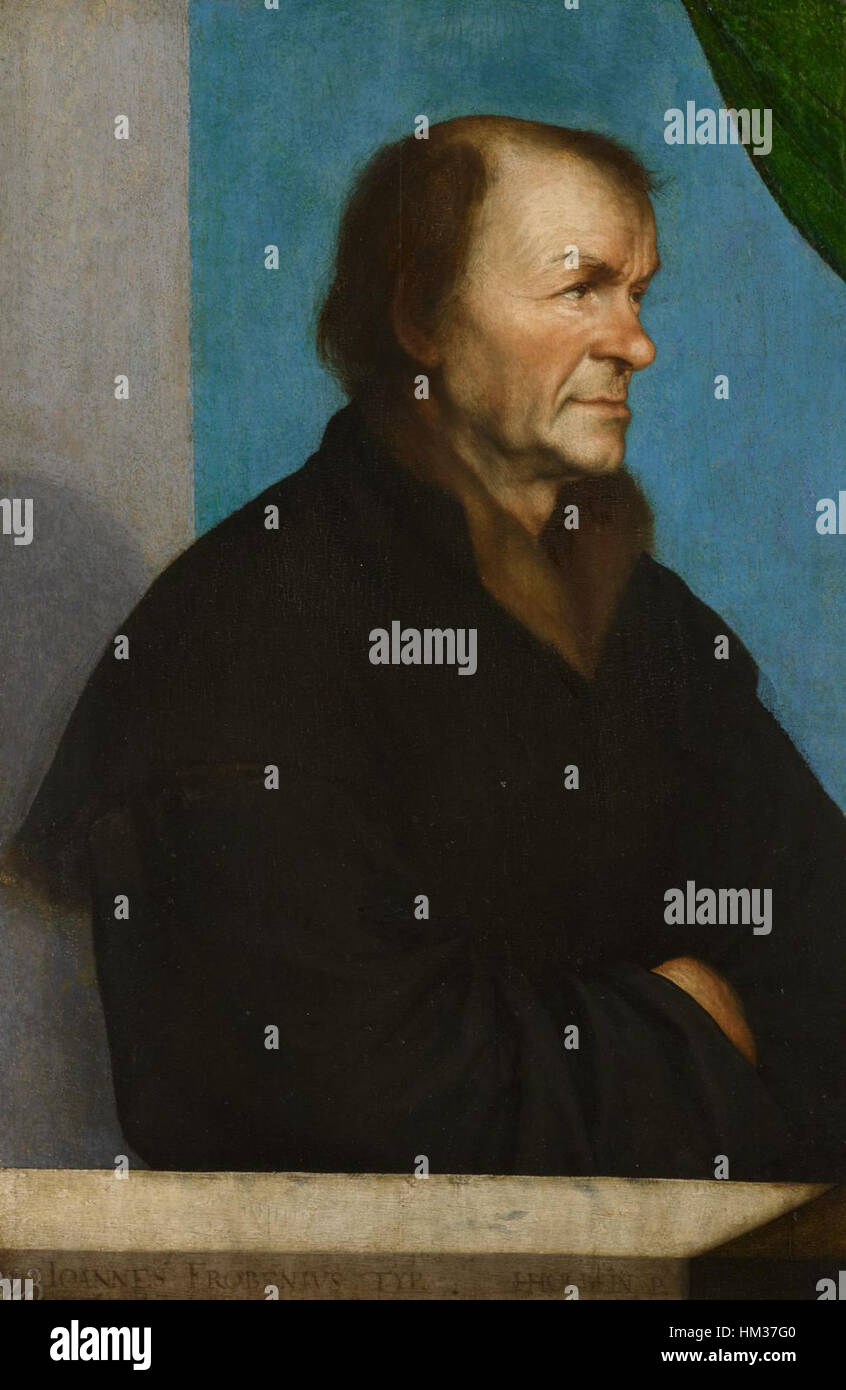 Holbein froben printer hi-res stock photography and images - Alamy
