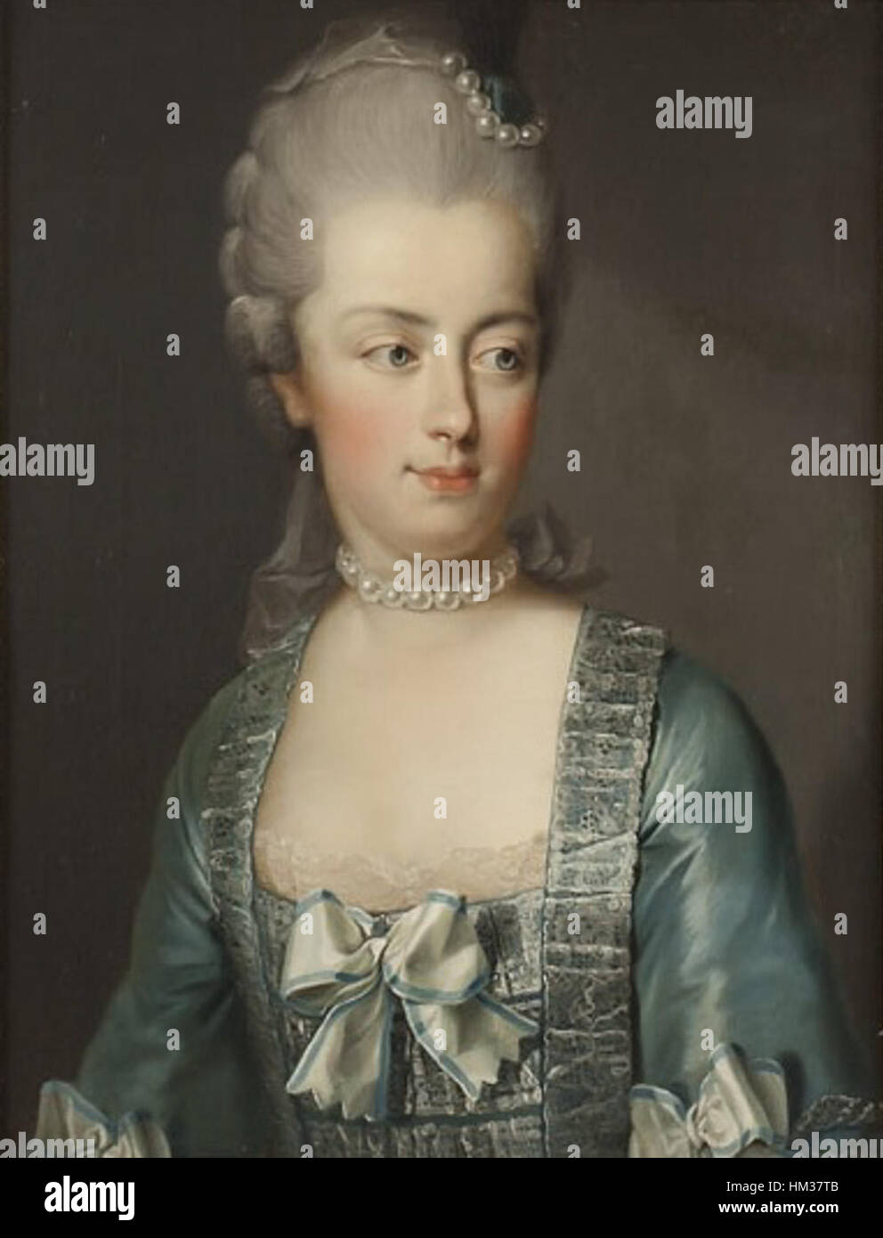 'Marie Antoinette' by Hickel is a neoclassical portrait of the famous ...