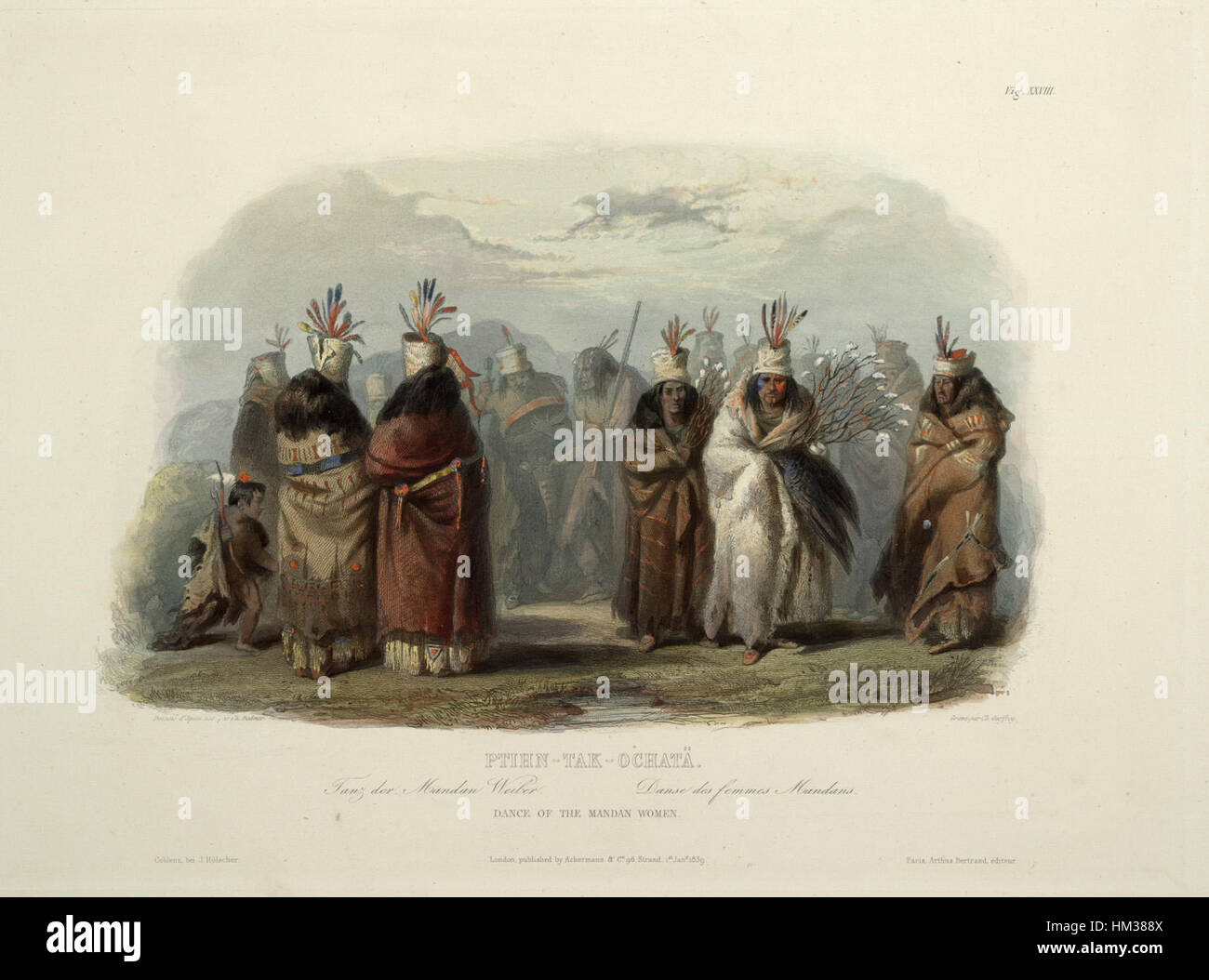 Karl Bodmer’s painting series ‘Travels in America’ captures landscapes ...