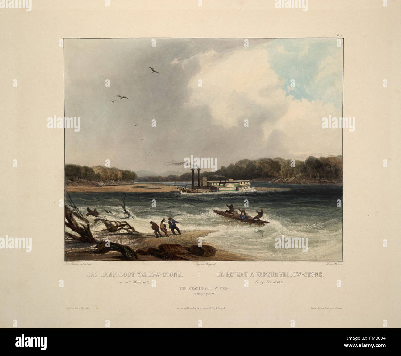 ‘Karl Bodmer Travels in America (37)’ is a painting by the Swiss artist ...