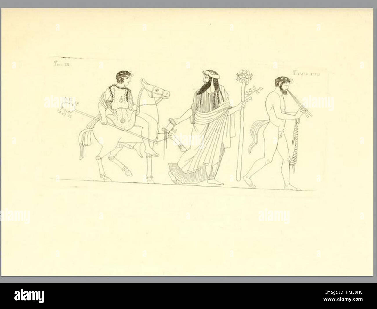 This illustration from Inghirami's 1835 work 'Pitture di vasi fittili ...