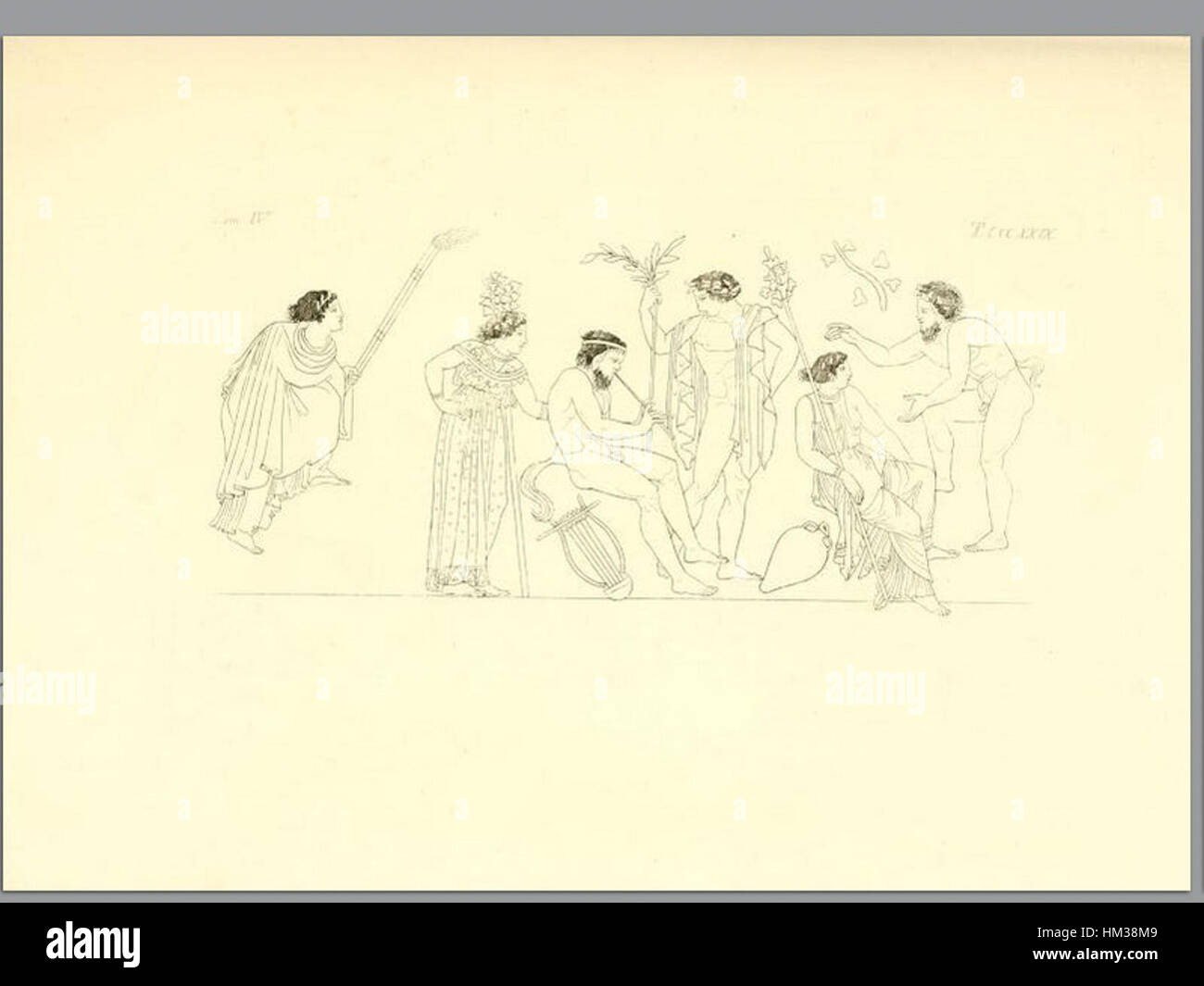 The 1837 work 'Pitture di Vasi Fittili' by Inghirami showcases ancient ...