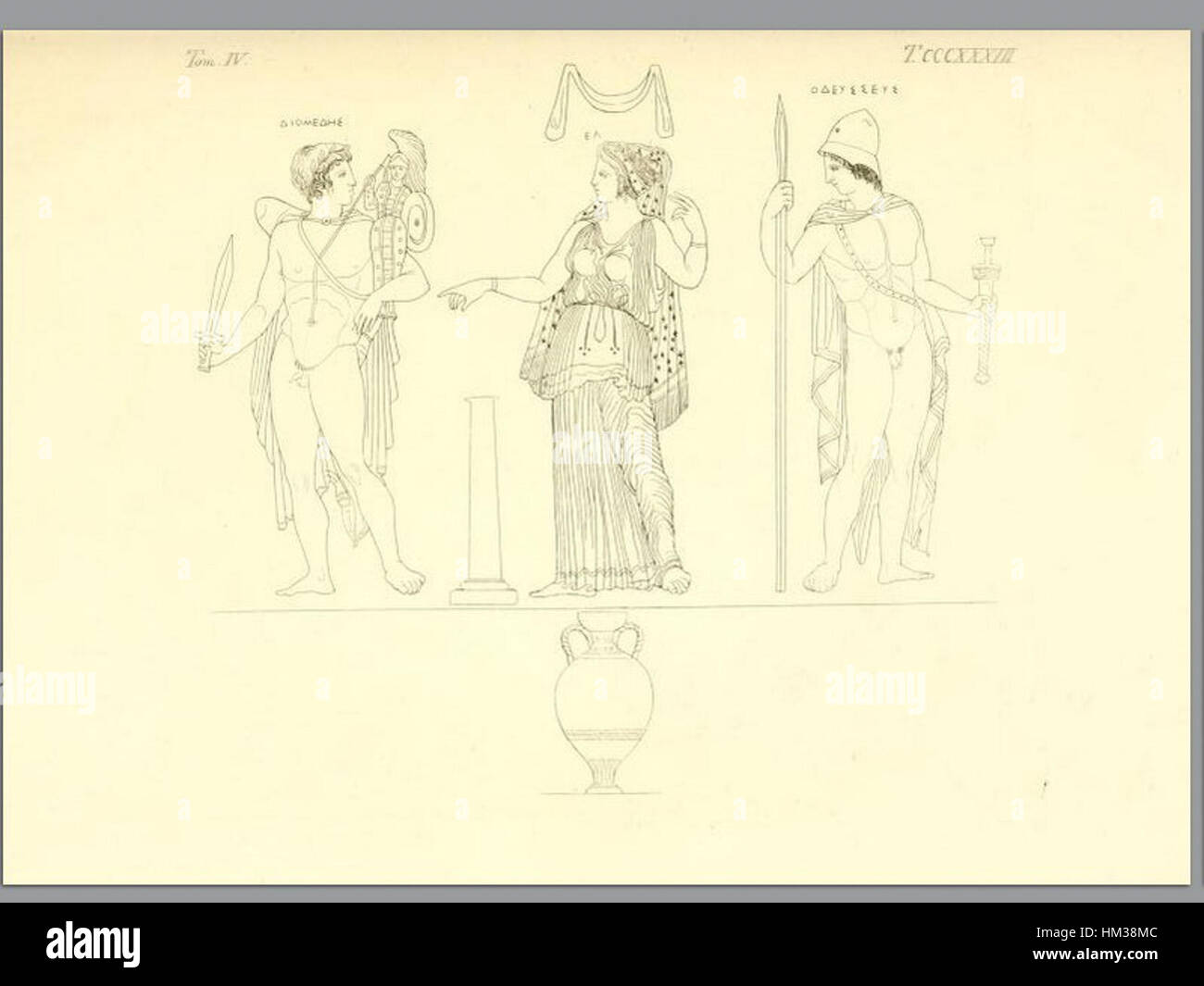 'Pitture di vasi fittili' by Inghirami, published in 1837, showcases ...