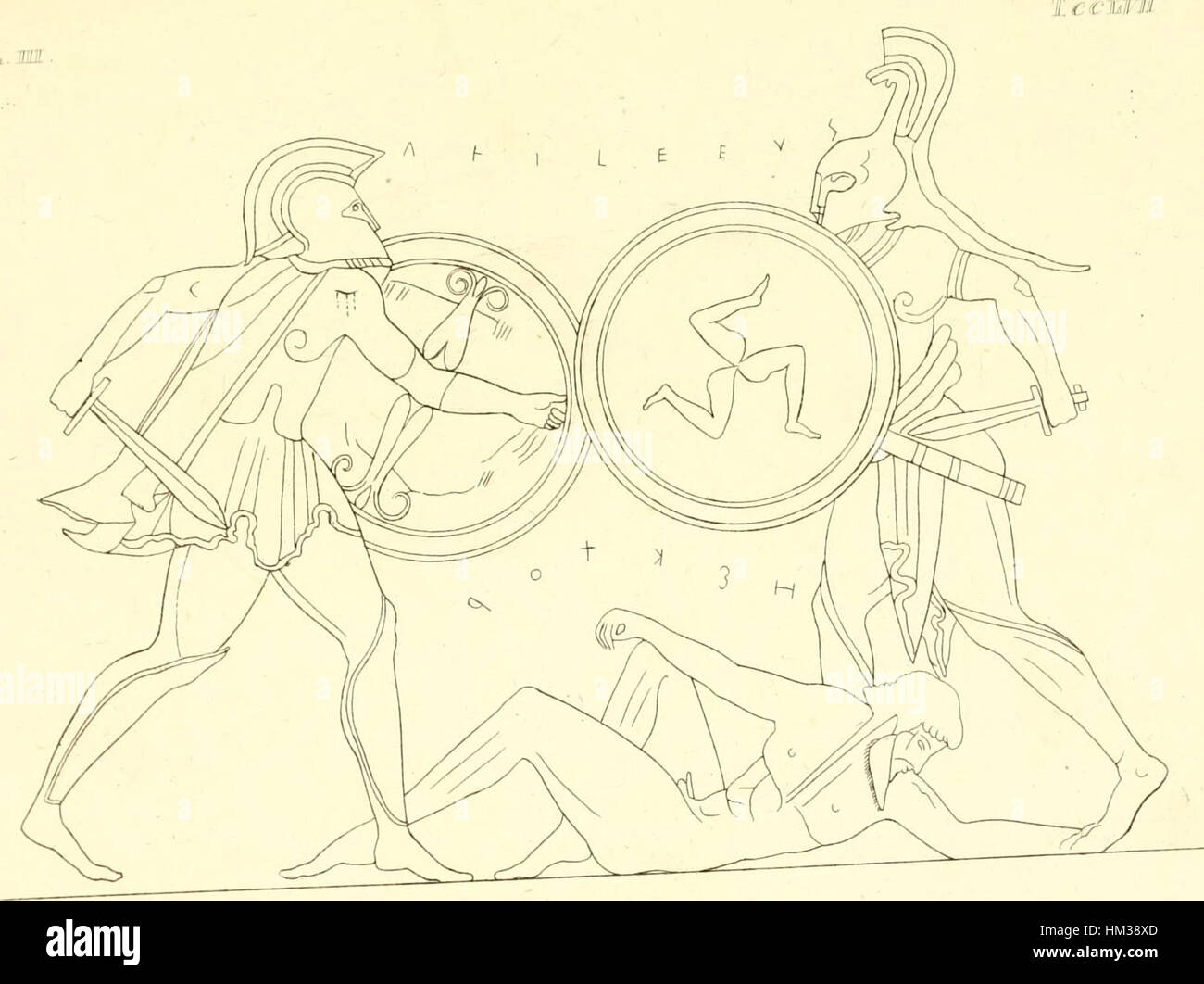 A painting from Inghirami's 1835 work 'Pitture di vasi fittili ...