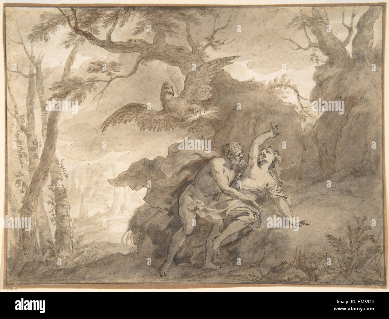 This illustration by Godfried Maes, depicting the mythological scene of ...