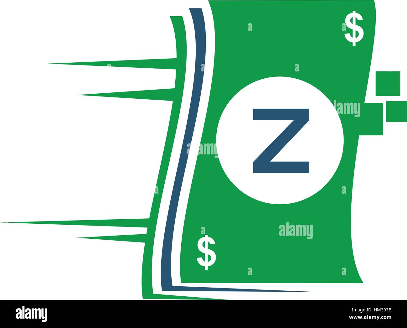 Speed Payment Technology Initial Z Stock Vector Image & Art - Alamy